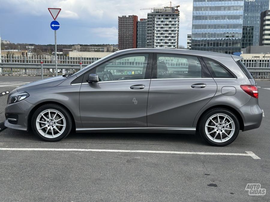 Pelēks Mercedes-Benz B 180 2017 Viļņa, ar dzinēja tilpumu 1.60 L un nobraukumu 67 tūkst. km par 10500 €, foto 8 vietnē AUTOMOTO.COM.LV