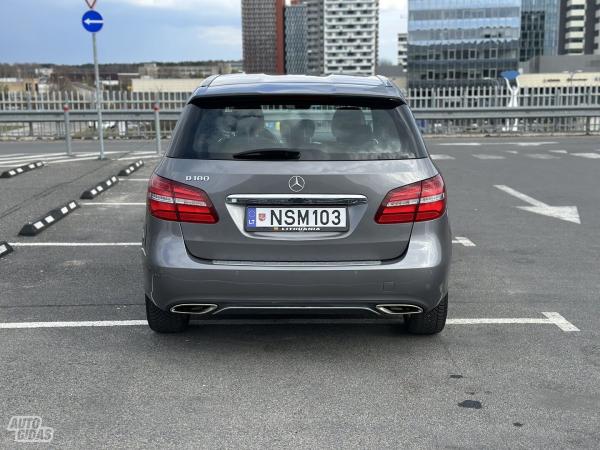 Grey Mercedes-Benz B 180 2017 in Vilnius, with an engine capacity of 1.60 L and mileage of 67 thousand km for 10500 €, photo 9 on AUTOMOTO.COM.LV