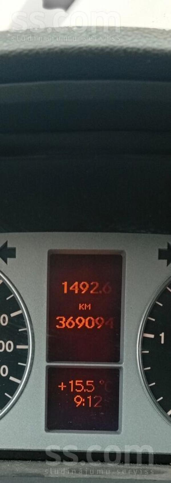 Grey Mercedes-Benz B 180 2007 in Rezekne, with an engine capacity of 2.00 L and mileage of 369 thousand km for 2300 €, photo 8 on AUTOMOTO.COM.LV