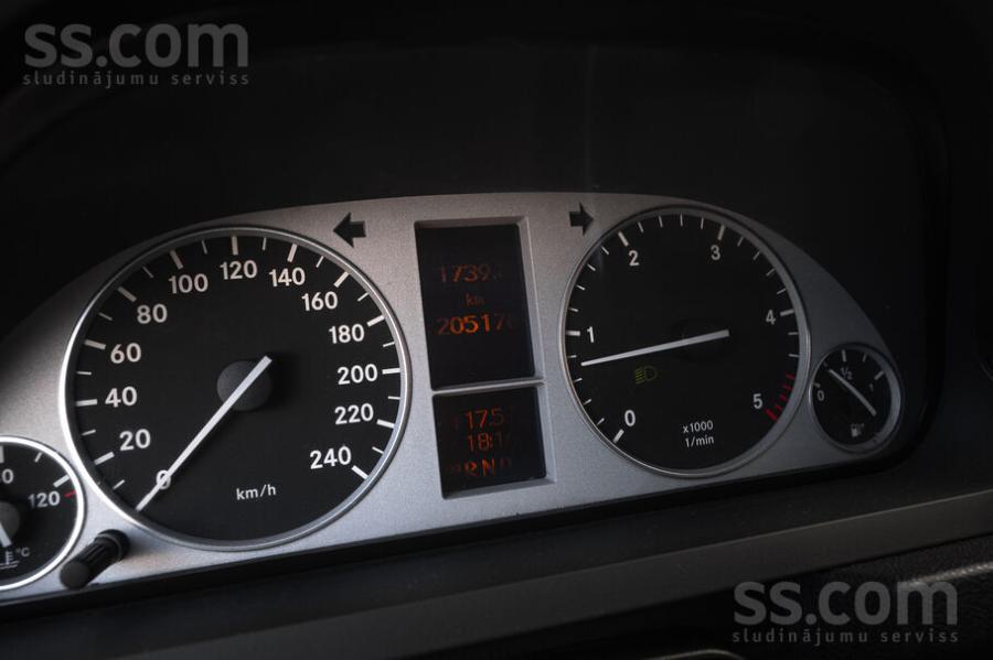 Pelēks Mercedes-Benz B 180 2005 Jelgava, ar dzinēja tilpumu 2.00 L un nobraukumu 205 tūkst. km par 2100 €, foto 15 vietnē AUTOMOTO.COM.LV