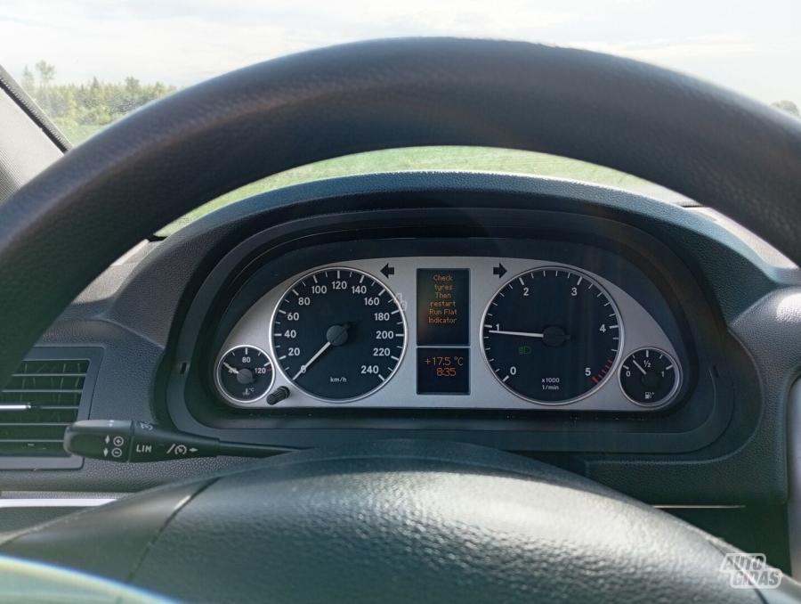 Mercedes-Benz B 180 2006 in Vilnius, with an engine capacity of 2.00 L and mileage of 273 thousand km for 1800 €, photo 21 on AUTOMOTO.COM.LV
