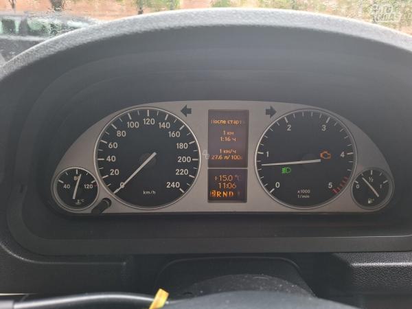 Mercedes-Benz B 180 2007 in Vilnius, with an engine capacity of 2.00 L and mileage of 255 thousand km for 999 €, photo 6 on AUTOMOTO.COM.LV