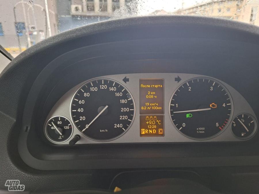 Мерседес Б 180 2008 в Вильнюс, объемом двигателя 2.00 л и пробегом 260 тыс. км за 1050 €, фото 9 на AUTOMOTO.COM.LV