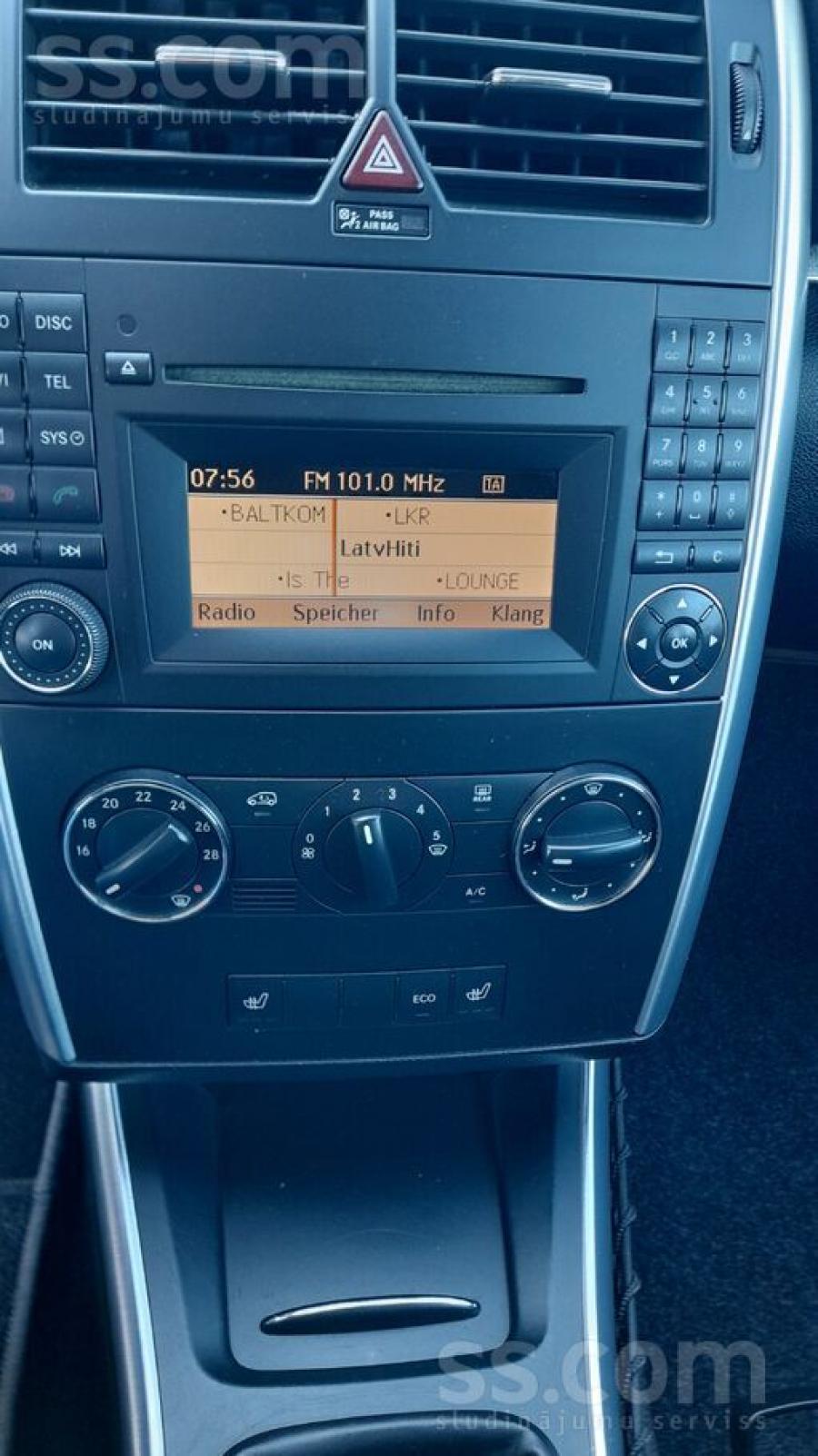Mercedes-Benz B 180 2010 Rīga, ar dzinēja tilpumu 1.70 L un nobraukumu 168 tūkst. km par 5600 €, foto 21 vietnē AUTOMOTO.COM.LV