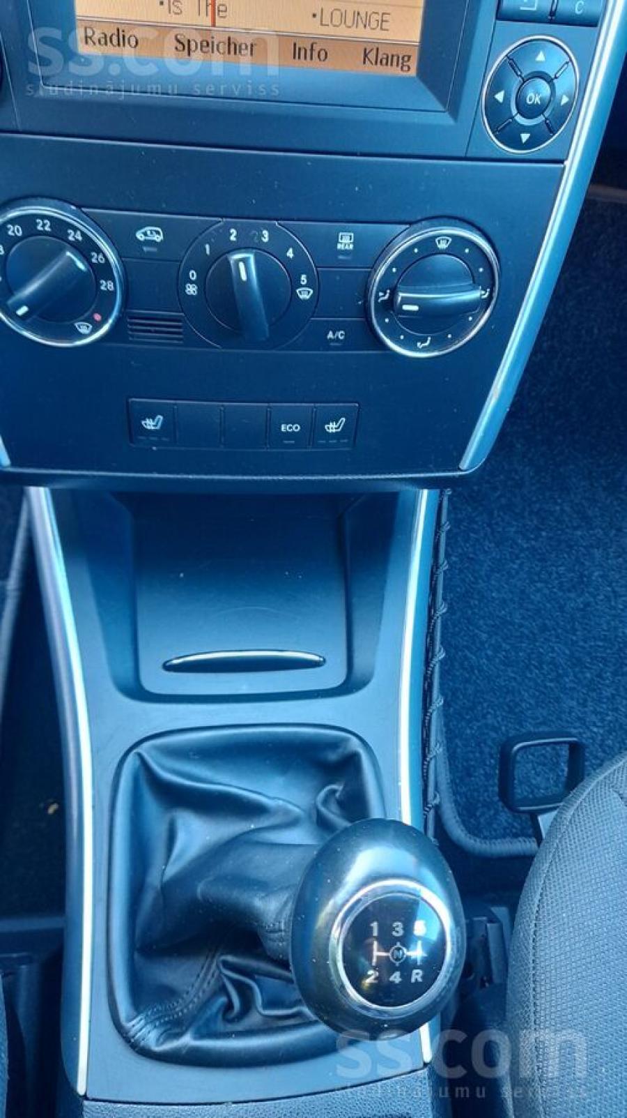 Mercedes-Benz B 180 2010 in Riga, with an engine capacity of 1.70 L and mileage of 168 thousand km for 5600 €, photo 20 on AUTOMOTO.COM.LV