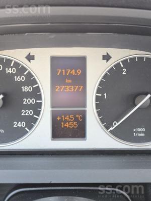 Mercedes-Benz B 180 2006 in Jelgava, with an engine capacity of 2.00 L and mileage of 270 thousand km for 2800 €, photo 11 on AUTOMOTO.COM.LV