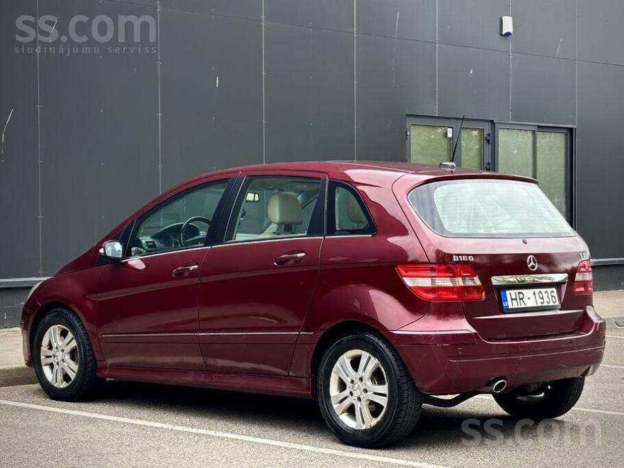 Red Mercedes-Benz B 180 2005 in Riga, with an engine capacity of 2.00 L and mileage of 266 thousand km for 1600 €, photo 7 on AUTOMOTO.COM.LV