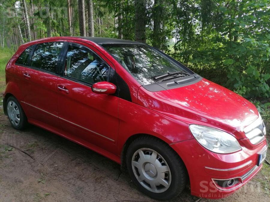 Red Mercedes-Benz B 180 2006 in Riga, with an engine capacity of 2.00 L and mileage of 220 thousand km for 1650 €, photo 6 on AUTOMOTO.COM.LV