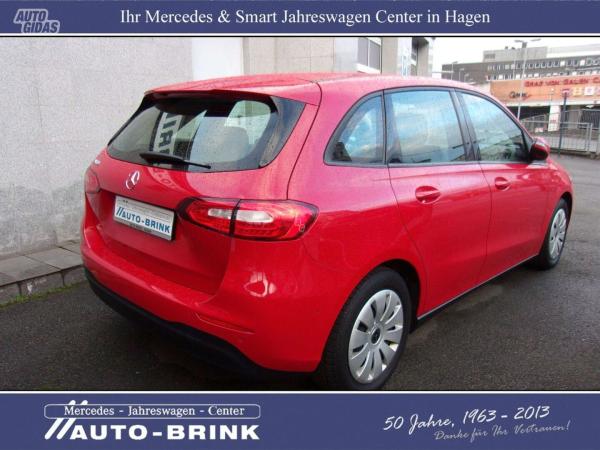 Red Mercedes-Benz B 180 2019 in Kaunas, with an engine capacity of 1.30 L and mileage of 37 thousand km for 22343 €, photo 3 on AUTOMOTO.COM.LV