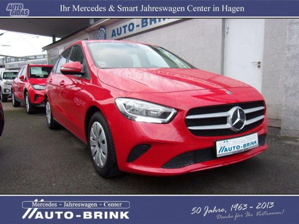 Red Mercedes-Benz B 180 2019 in Kaunas, with an engine capacity of 1.30 L and mileage of 37 thousand km for 22343 €, photo 4 on AUTOMOTO.COM.LV