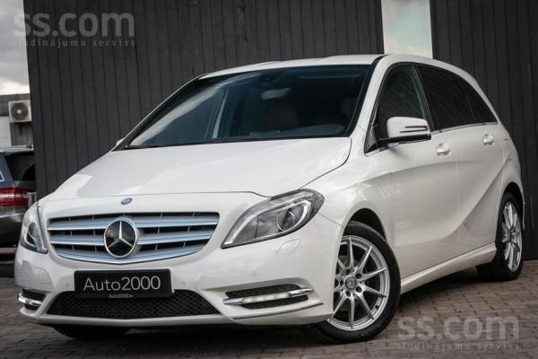 White Mercedes-Benz B 180 2013 in Tukums, with an engine capacity of 1.80 L and mileage of 275 thousand km for 8490 €, photo 5 on AUTOMOTO.COM.LV