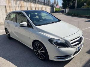 White Mercedes-Benz B 180 2013 in Jurbarkas, with an engine capacity of 1.80 L and mileage of 242 thousand km for 6700 €, photo 3 on AUTOMOTO.COM.LV