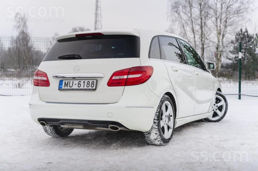 Balts Mercedes-Benz B 180 2013 Rīga, ar dzinēja tilpumu 1.80 L un nobraukumu 221 tūkst. km par 6990 €, foto 6 vietnē AUTOMOTO.COM.LV