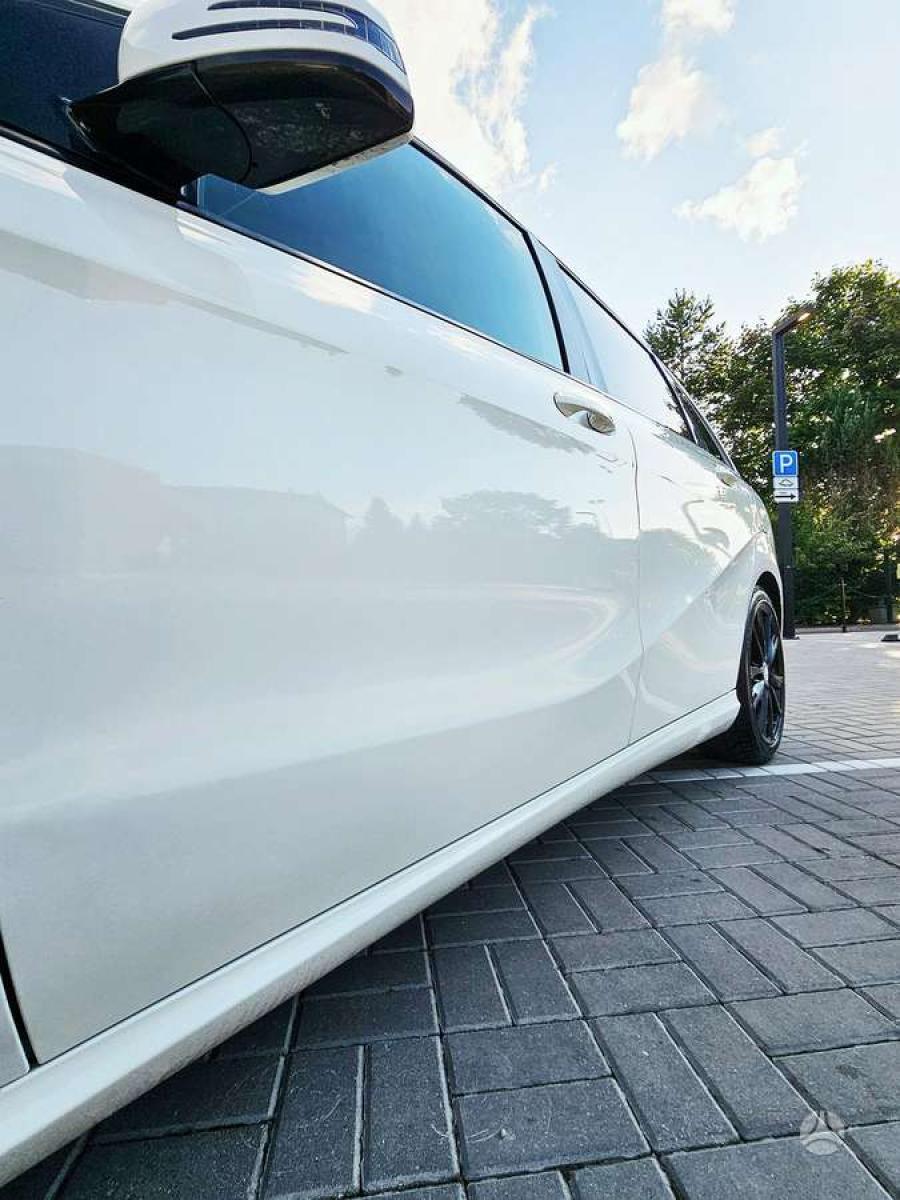 White Mercedes-Benz B 180 2013 in Kaisiadorys, with an engine capacity of 1.80 L and mileage of 276 thousand km for 5650 €, photo 23 on AUTOMOTO.COM.LV
