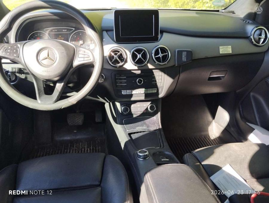 Balts Mercedes-Benz B 180 2016 Kelmė, ar dzinēja tilpumu 1.50 L un nobraukumu 380 tūkst. km par 3950 €, foto 9 vietnē AUTOMOTO.COM.LV