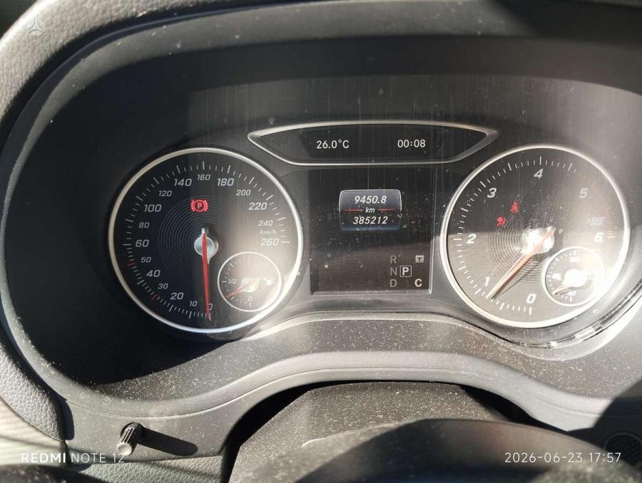 Balts Mercedes-Benz B 180 2016 Kelmė, ar dzinēja tilpumu 1.50 L un nobraukumu 380 tūkst. km par 3950 €, foto 10 vietnē AUTOMOTO.COM.LV