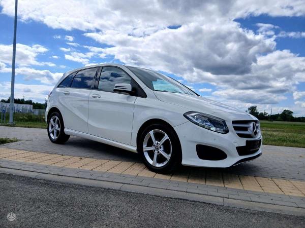 Balts Mercedes-Benz B 180 2016 Marijampole, ar dzinēja tilpumu 1.50 L un nobraukumu 229 tūkst. km par 7450 €, foto 1 vietnē AUTOMOTO.COM.LV