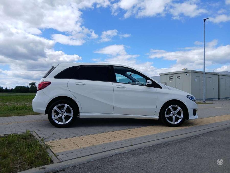 Balts Mercedes-Benz B 180 2016 Marijampole, ar dzinēja tilpumu 1.50 L un nobraukumu 229 tūkst. km par 7450 €, foto 4 vietnē AUTOMOTO.COM.LV