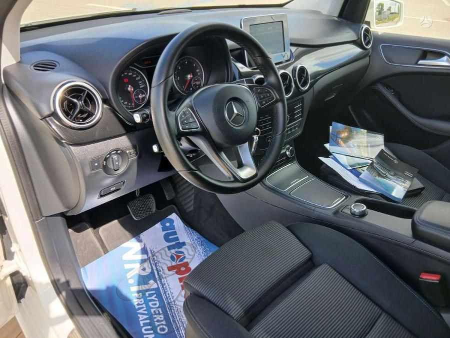 Balts Mercedes-Benz B 180 2016 Marijampole, ar dzinēja tilpumu 1.50 L un nobraukumu 229 tūkst. km par 7450 €, foto 33 vietnē AUTOMOTO.COM.LV