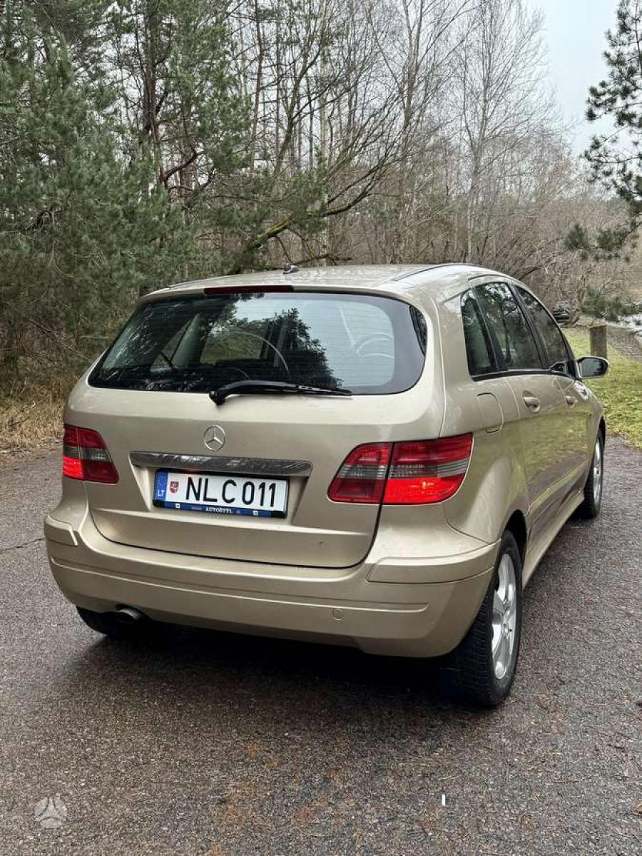 Dzeltens Mercedes-Benz B 180 2007 Viļņa, ar dzinēja tilpumu 2.00 L un nobraukumu 301 tūkst. km par 1950 €, foto 4 vietnē AUTOMOTO.COM.LV