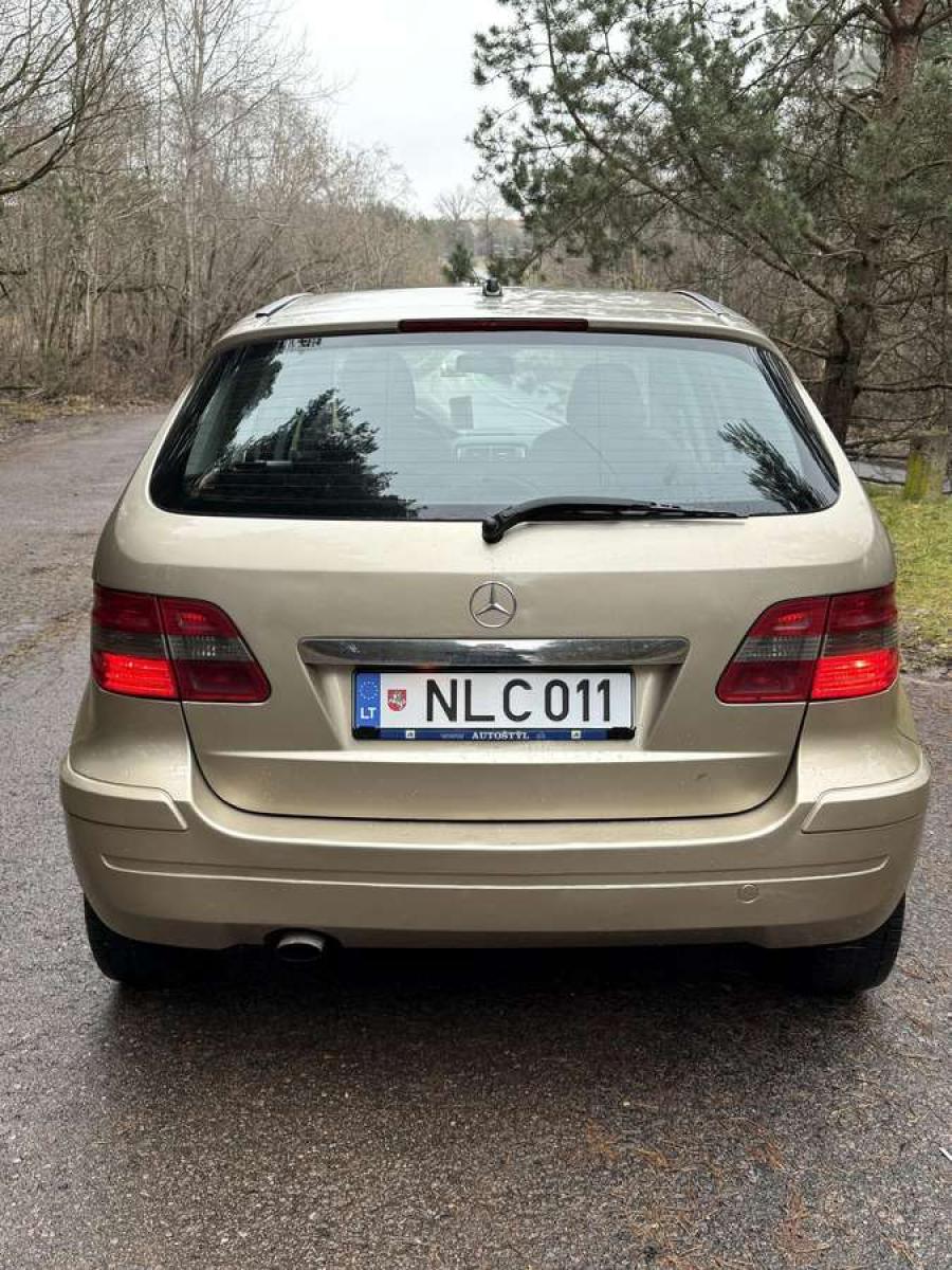 Dzeltens Mercedes-Benz B 180 2007 Viļņa, ar dzinēja tilpumu 2.00 L un nobraukumu 301 tūkst. km par 1950 €, foto 5 vietnē AUTOMOTO.COM.LV