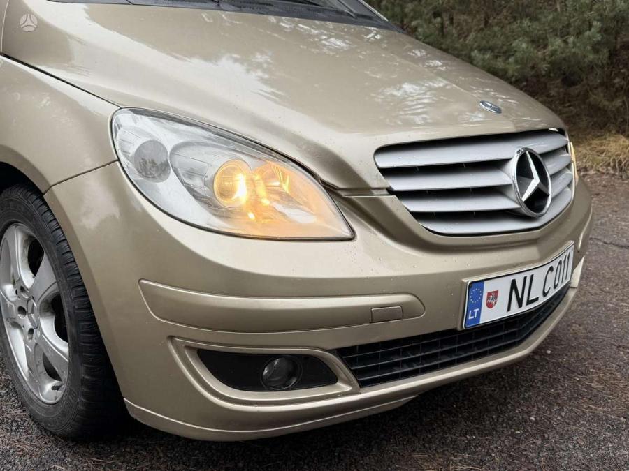 Dzeltens Mercedes-Benz B 180 2007 Viļņa, ar dzinēja tilpumu 2.00 L un nobraukumu 301 tūkst. km par 1950 €, foto 8 vietnē AUTOMOTO.COM.LV