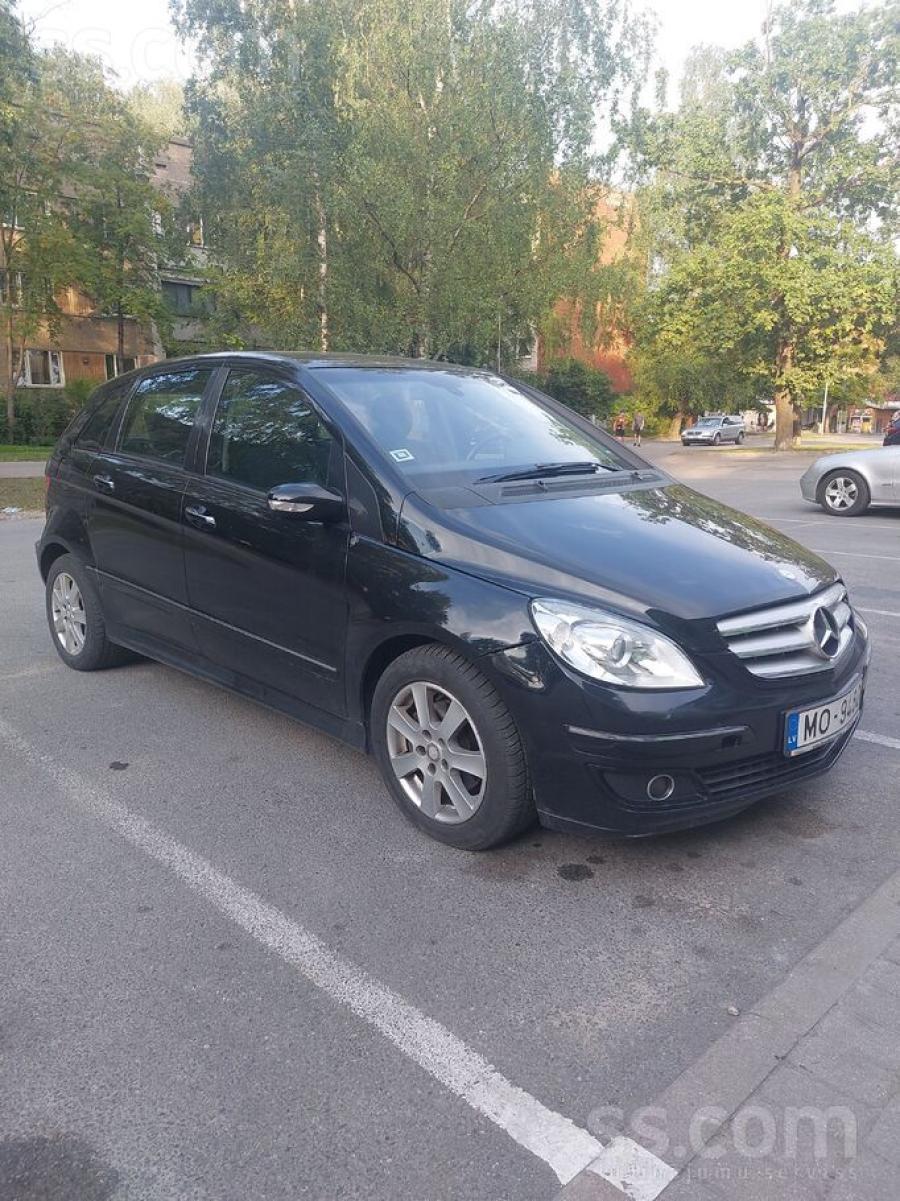Melns Mercedes-Benz B 200 2006 Rīga, ar dzinēja tilpumu 2.00 L un nobraukumu 212 tūkst. km par 2450 €, foto 1 vietnē AUTOMOTO.COM.LV