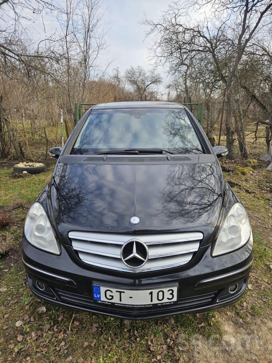 Melns Mercedes-Benz B 200 2006 Rīga, ar dzinēja tilpumu 2.00 L un nobraukumu 245 tūkst. km par 1600 €, foto 1 vietnē AUTOMOTO.COM.LV