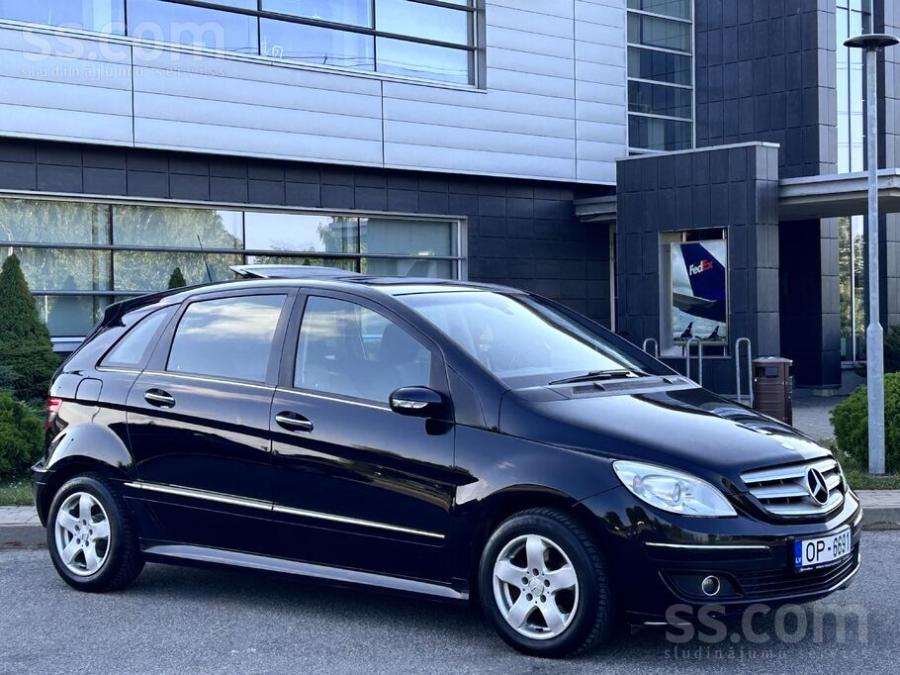 Черный Мерседес Б 200 2006 в Рига, объемом двигателя 2.00 л и пробегом 244 тыс. км за 2250 €, фото 7 на AUTOMOTO.COM.LV
