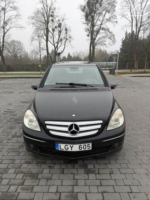 Melns Mercedes-Benz B 200 2007 Kauņa, ar dzinēja tilpumu 2.00 L un nobraukumu 245 tūkst. km par 1299 €, foto 2 vietnē AUTOMOTO.COM.LV