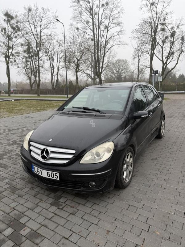 Melns Mercedes-Benz B 200 2007 Kauņa, ar dzinēja tilpumu 2.00 L un nobraukumu 245 tūkst. km par 1299 €, foto 3 vietnē AUTOMOTO.COM.LV