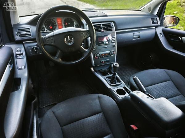 Black Mercedes-Benz B 200 2007 in Kaunas, with an engine capacity of 2.00 L and mileage of 240 thousand km for 999 €, photo 7 on AUTOMOTO.COM.LV