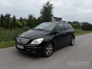 Black Mercedes-Benz B 200 2007 in Riga, with an engine capacity of 2.00 L and mileage of 191 thousand km for 3150 €, photo  on AUTOMOTO.COM.LV