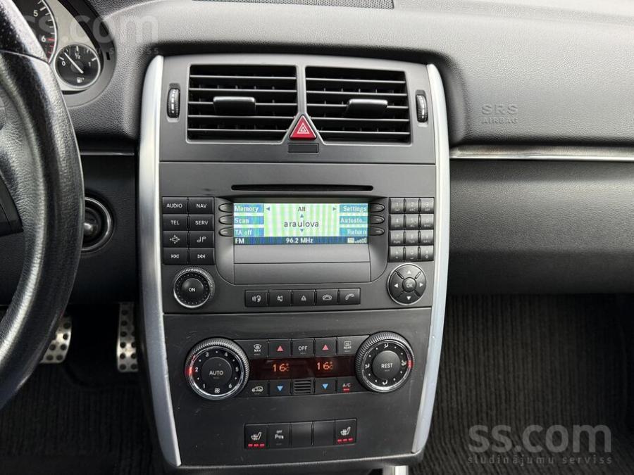 Melns Mercedes-Benz B 200 2007 Rīga, ar dzinēja tilpumu 2.00 L un nobraukumu 161 tūkst. km par 2500 €, foto 23 vietnē AUTOMOTO.COM.LV