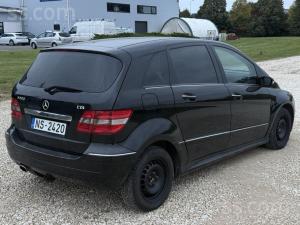 Black Mercedes-Benz B 200 2007 in Riga, with an engine capacity of 2.00 L and mileage of 347 thousand km for 620 €, photo 5 on AUTOMOTO.COM.LV