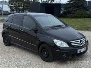 Black Mercedes-Benz B 200 2007 in Riga, with an engine capacity of 2.00 L and mileage of 347 thousand km for 620 €, photo 6 on AUTOMOTO.COM.LV