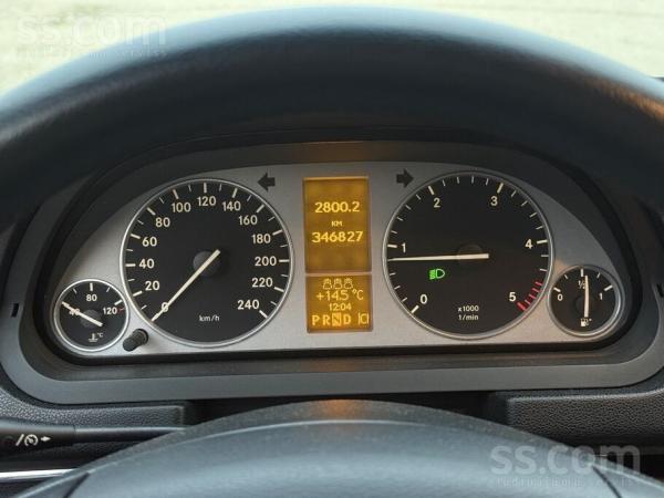 Мерседес Б 200 2007 в Рига на AUTOMOTO.COM.LV Черный Мерседес Б 200 2007 в Рига, объемом двигателя 2.00 л и пробегом 347 тыс. км за 620 €, фото 11 на AUTOMOTO.COM.LV