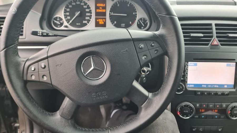 Black Mercedes-Benz B 200 2008 in Siauliai, with an engine capacity of 2.00 L and mileage of 226 thousand km for 2999 €, photo 14 on AUTOMOTO.COM.LV