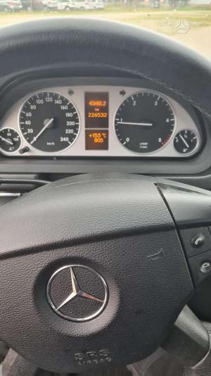 Black Mercedes-Benz B 200 2008 in Siauliai, with an engine capacity of 2.00 L and mileage of 226 thousand km for 2999 €, photo 15 on AUTOMOTO.COM.LV