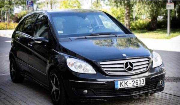 Melns Mercedes-Benz B 200 2009 Daugavpils, ar dzinēja tilpumu 2.00 L un nobraukumu 345 tūkst. km par 2000 €, foto 1 vietnē AUTOMOTO.COM.LV