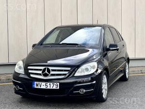 Black Mercedes-Benz B 200 2009 in Riga, with an engine capacity of 2.00 L and mileage of 235 thousand km for 2650 €, photo  on AUTOMOTO.COM.LV