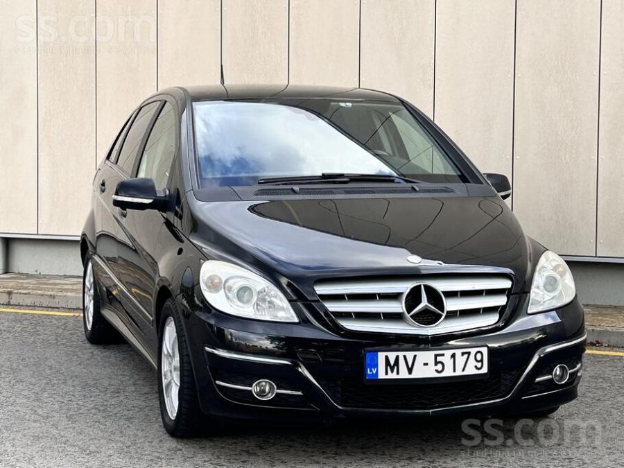 Черный Мерседес Б 200 2009 в Рига, объемом двигателя 2.00 л и пробегом 235 тыс. км за 2650 €, фото 6 на AUTOMOTO.COM.LV