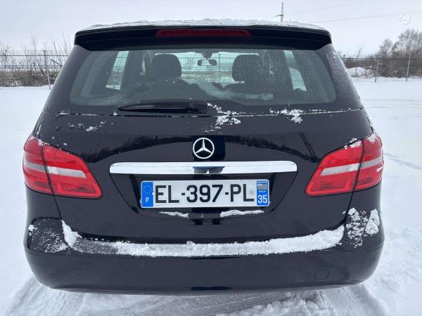 Black Mercedes-Benz B 200 2013 in Marijampole, with an engine capacity of 1.80 L and mileage of 244 thousand km for 5600 €, photo 5 on AUTOMOTO.COM.LV