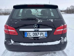 Black Mercedes-Benz B 200 2013 in Marijampole, with an engine capacity of 1.80 L and mileage of 244 thousand km for 5600 €, photo 5 on AUTOMOTO.COM.LV