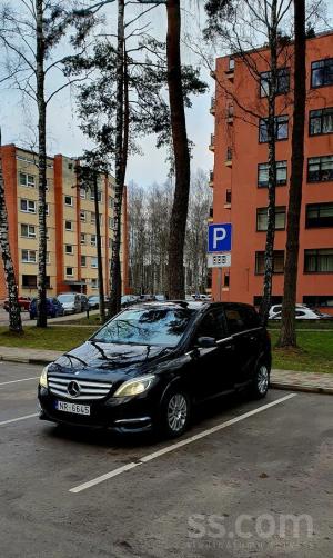 Черный Мерседес Б 200 2014 в Рига, объемом двигателя 2.00 л и пробегом 246 тыс. км за 6850 €, фото 8 на AUTOMOTO.COM.LV