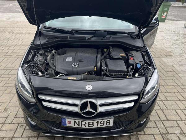 Melns Mercedes-Benz B 200 2015 Kauņa, ar dzinēja tilpumu 2.14 L un nobraukumu 333 tūkst. km par 5999 €, foto 6 vietnē AUTOMOTO.COM.LV