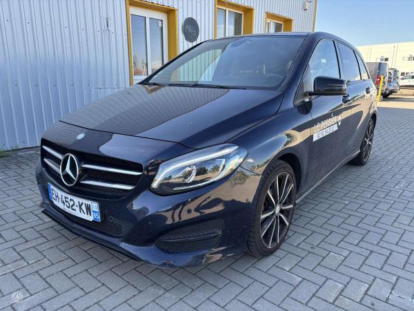 Black Mercedes-Benz B 200 2016 in Taurage, with an engine capacity of 2.14 L and mileage of 280 thousand km for 4800 €, photo 1 on AUTOMOTO.COM.LV
