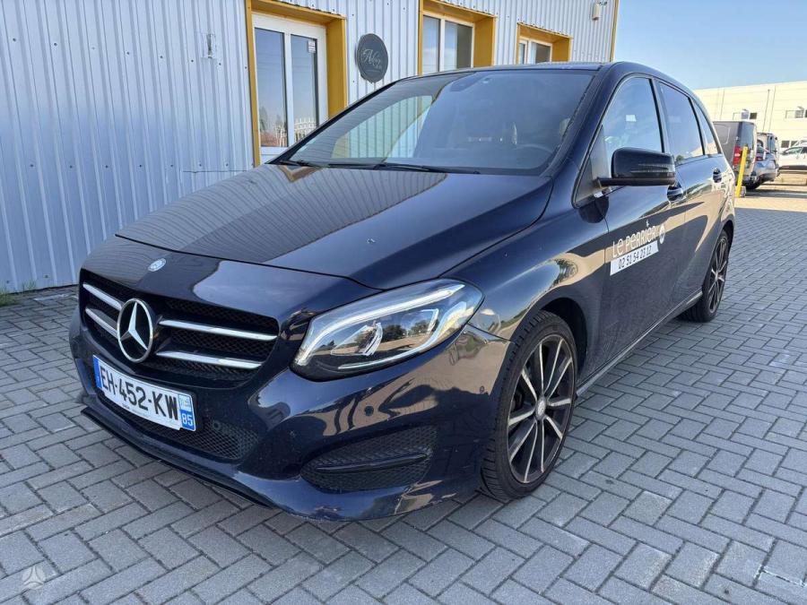 Black Mercedes-Benz B 200 2016 in Taurage, with an engine capacity of 2.14 L and mileage of 280 thousand km for 4800 €, photo 1 on AUTOMOTO.COM.LV