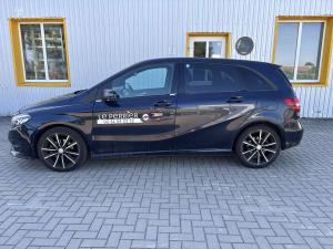 Black Mercedes-Benz B 200 2016 in Taurage, with an engine capacity of 2.14 L and mileage of 280 thousand km for 4800 €, photo 5 on AUTOMOTO.COM.LV