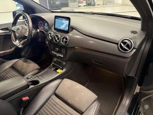 Black Mercedes-Benz B 200 2018 in Siauliai, with an engine capacity of 2.14 L and mileage of 272 thousand km for 8700 €, photo 10 on AUTOMOTO.COM.LV